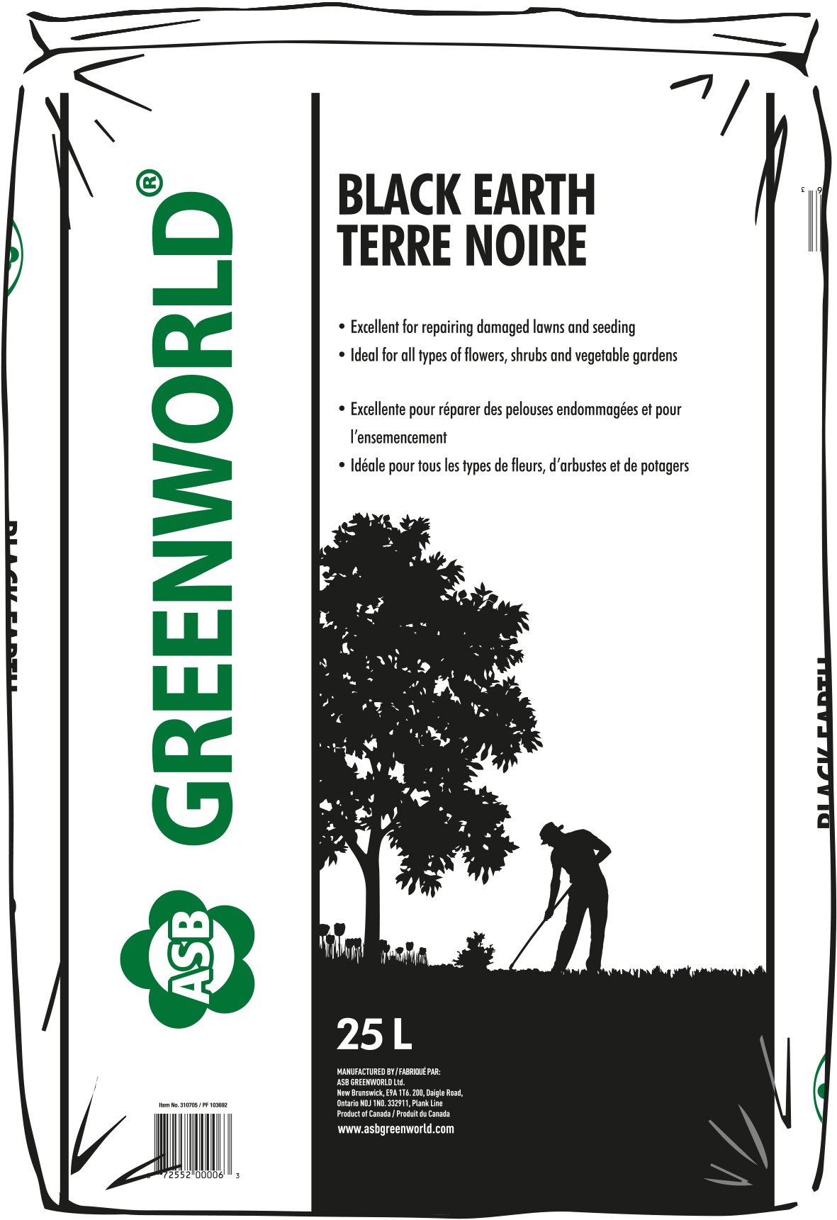 Black Earth - 25L - TERRA Greenhouses